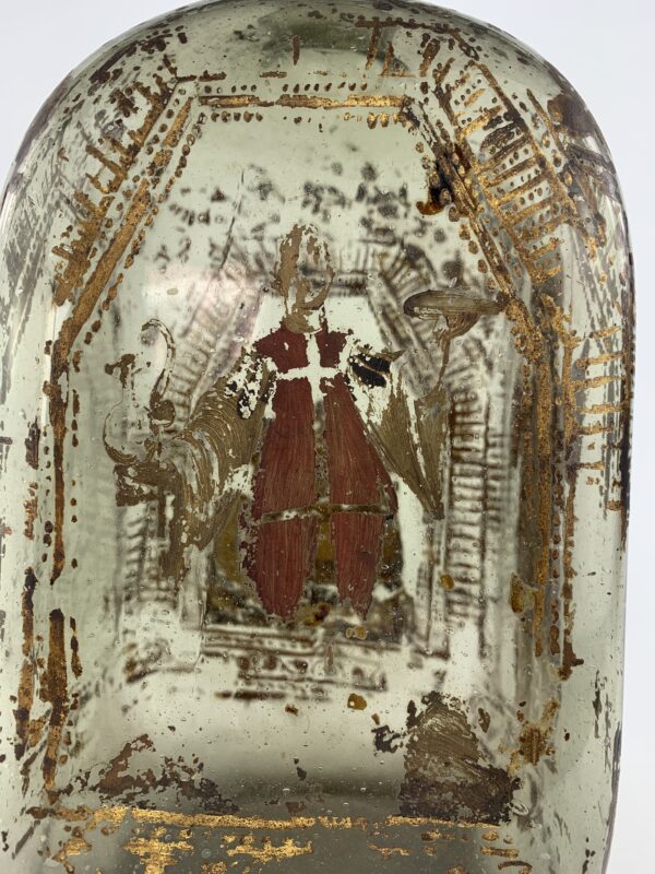 Rare St Nicolas de Bari Santa Claus Square Case Bottle – The Antique ...